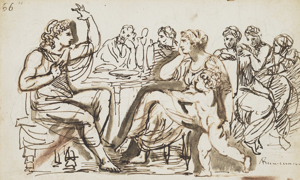 Seated Figures by Alexander Runciman | National Galleries of Scotland