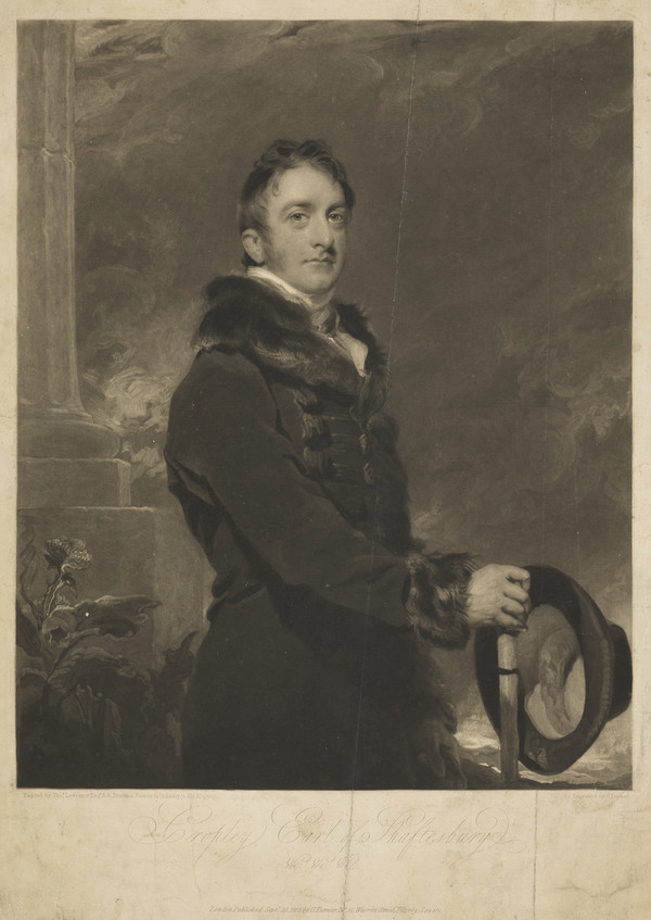 Cropley Ashley-Cooper, 6th Earl of Shaftesbury, 1768 - 1851. Chairman ...