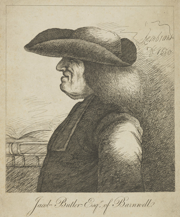 Jacob Butler, 1681 - 1765. Councillor, of Barnwell | National Galleries ...