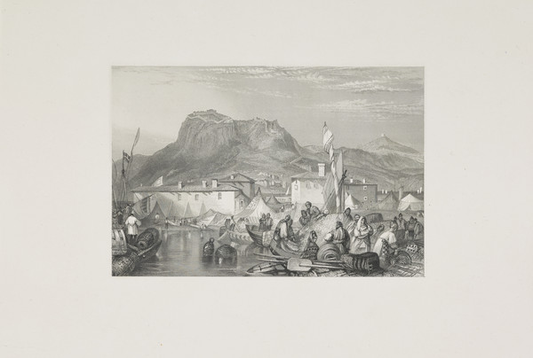 Corinth (Cenchrea) - Illustration for Finden's 'Landscape Illustrations ...