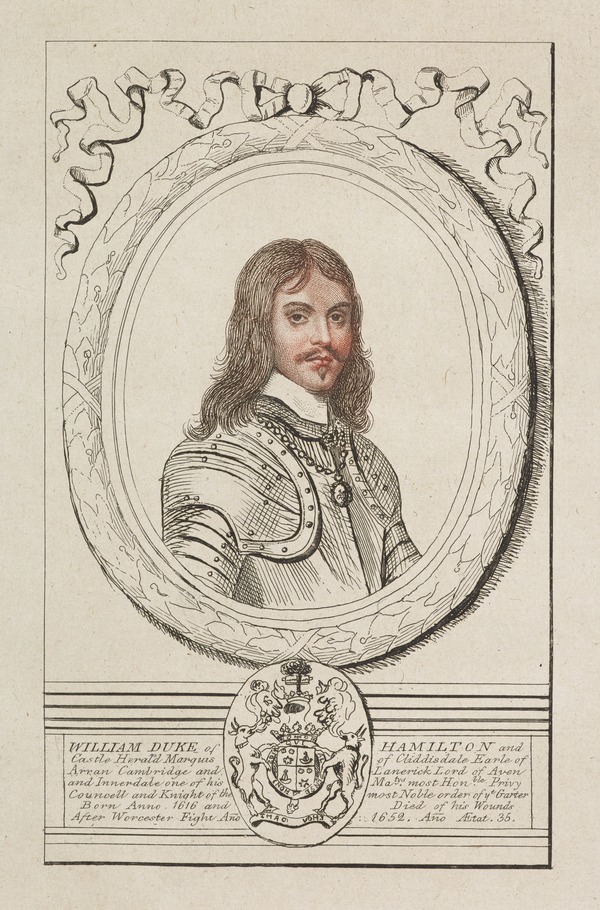 William Hamilton, 2nd Duke of Hamilton, 1616 - 1651. Soldier | National ...