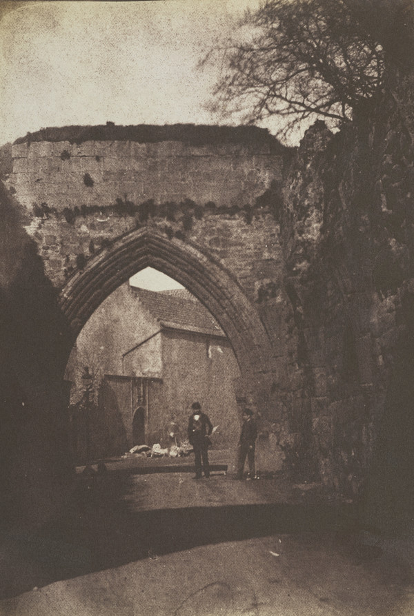 The 'Pends', with a man and boy [St Andrews 28] by David Octavius Hill ...