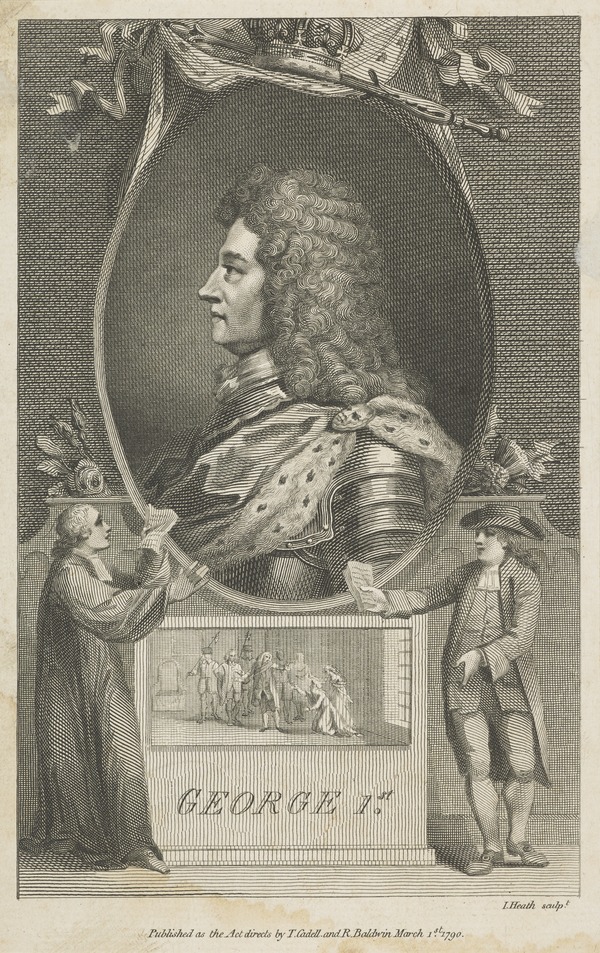 George I, 1660 - 1727. Reigned 1714 - 1727 by James Heath | National ...