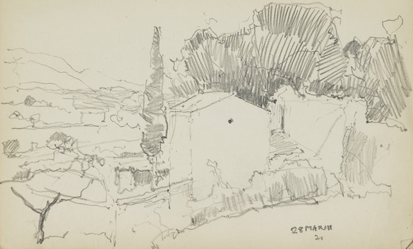 Sketch of landscape by James Paterson | National Galleries of Scotland