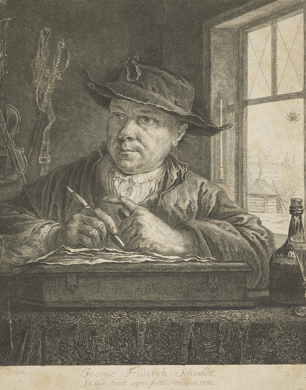 Georg Frederic Schmidt, 1712 - 1775. German engraver by Georg Friedrich Schmidt | National ...