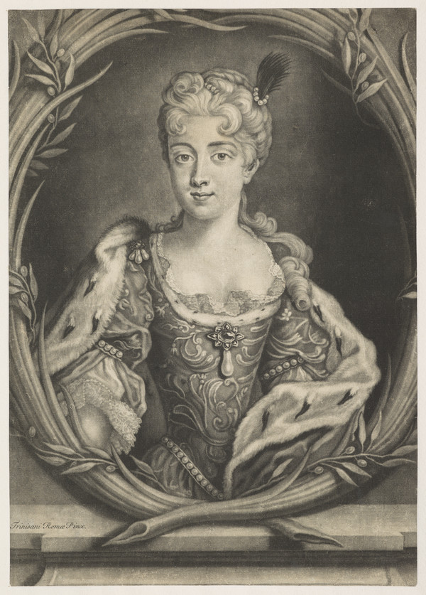 Princess Maria Clementina Sobieska, 1701 - 1735. Wife of Prince James ...