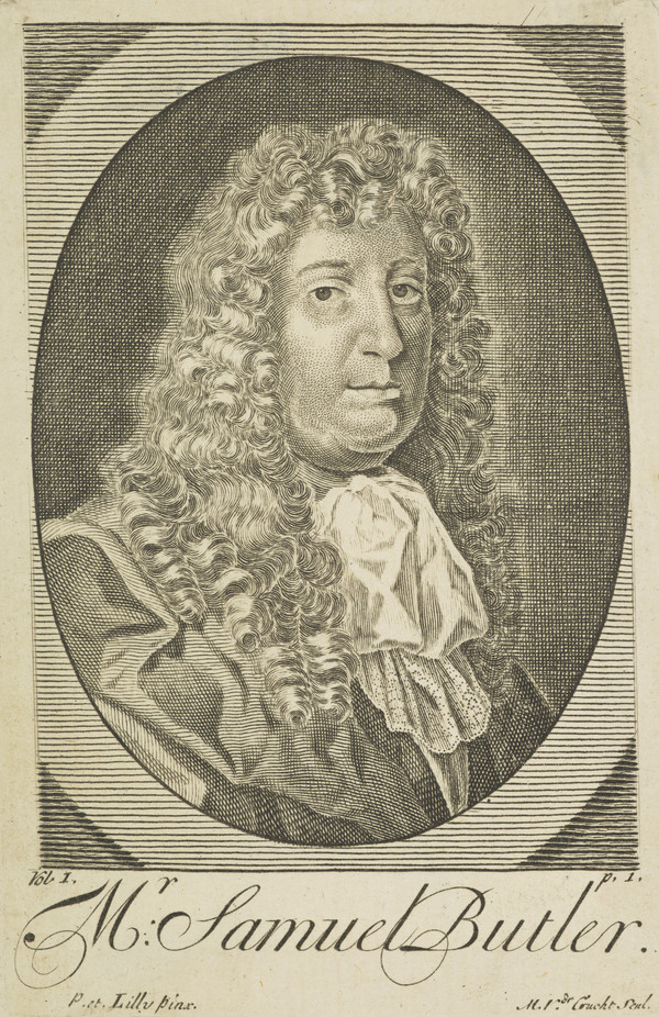 Samuel Butler, 1612 - 1680. Poet; author of "Hudibras" by Michael van ...