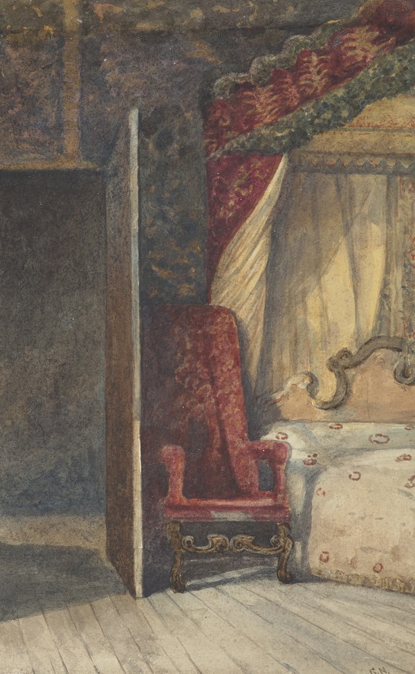 The Room in Holyrood Palace where Rizzio was Murdered by George Smith ...