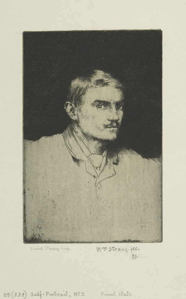 Self-portrait, No. 2 by William Strang | National Galleries of Scotland
