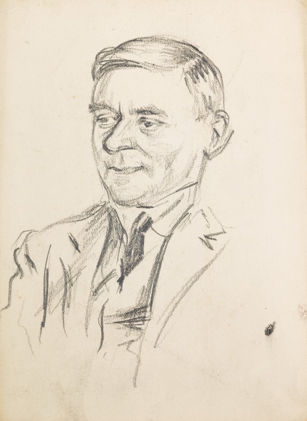 Portrait of unknown man wearing a suit and tie (3/4) by Emilio Coia ...