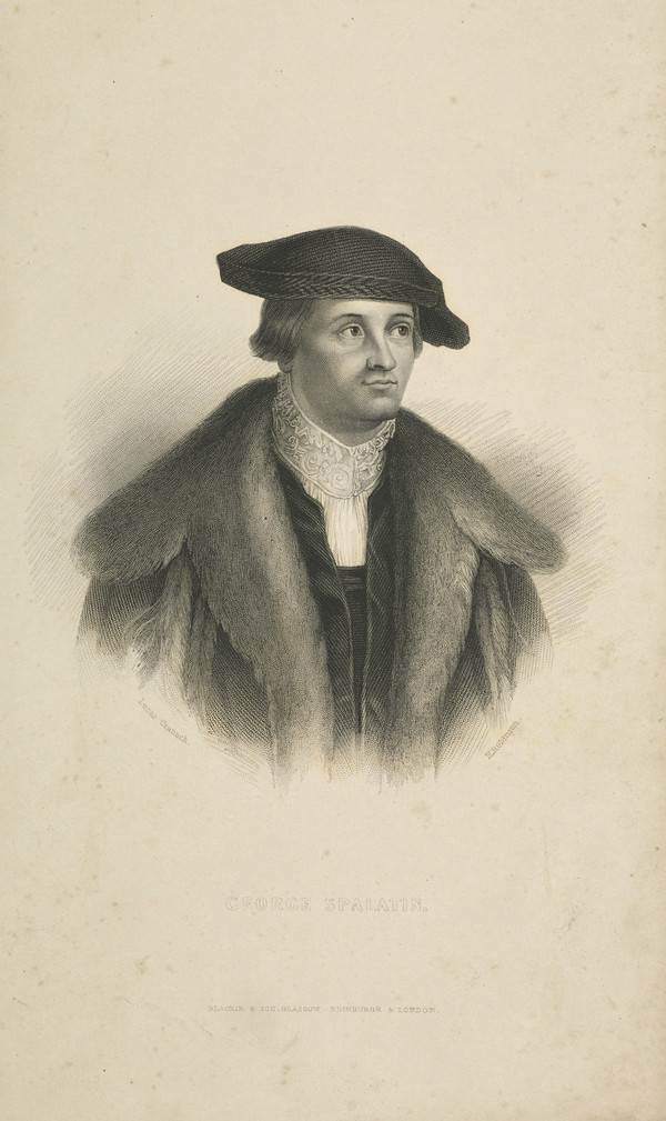 George Spalatin (Georg Burkhardt), 1484 - 1545. Religious reformer by ...