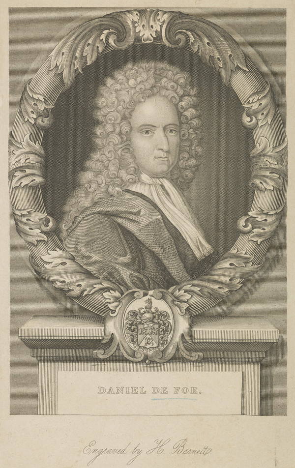 Daniel Defoe, c 1661 - 1731. Political writer and novelist | National ...