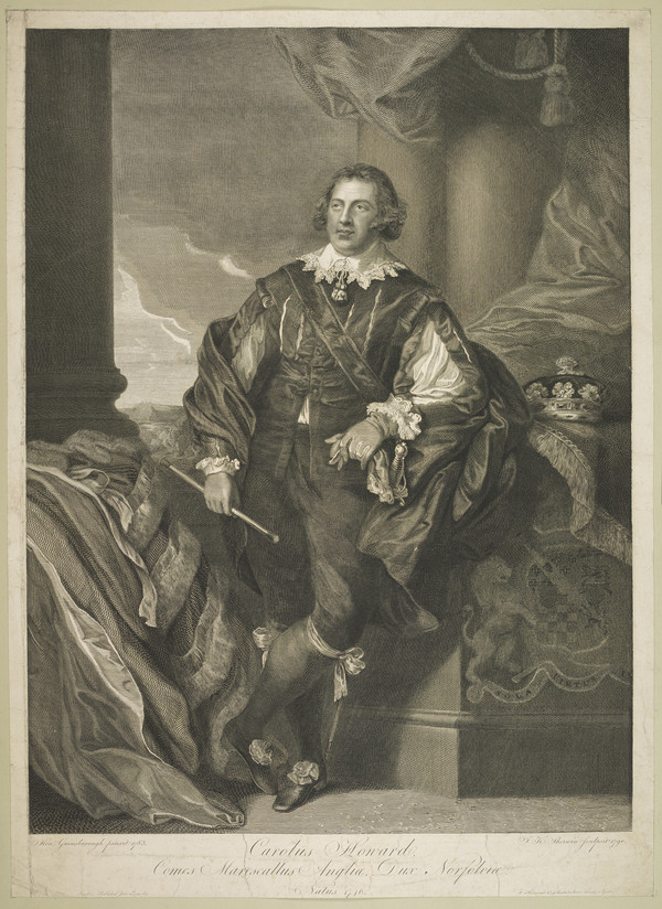 Charles Howard, 11th Duke of Norfolk, 1746 - 1815. Whig politician by ...