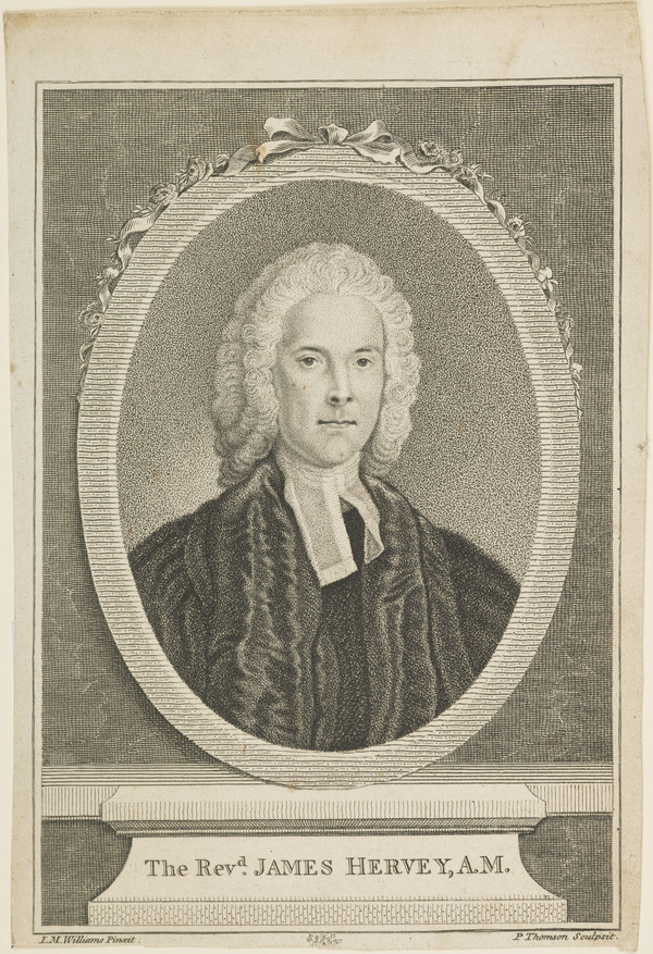 James Hervey, 1714 - 1758. Rector of Weston-Favell; devotional writer ...