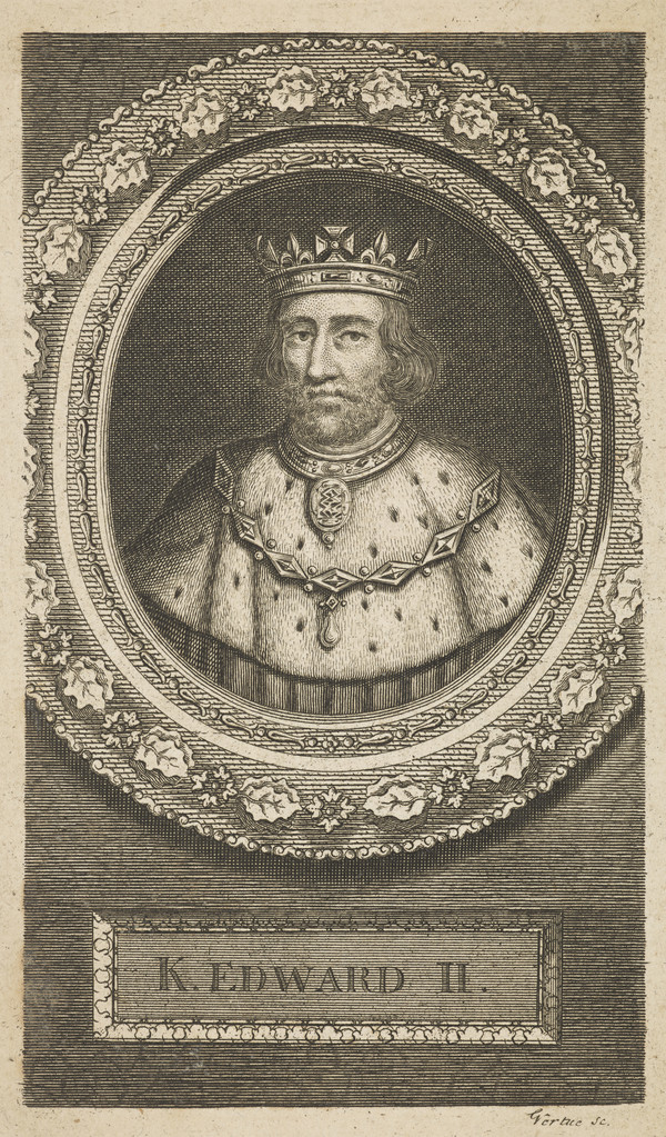 Edward II, 1284 - 1327. King of England by George Vertue | National ...