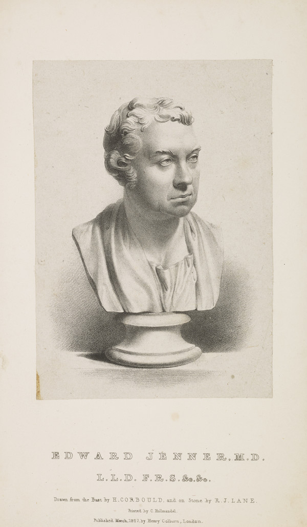 Dr Edward Jenner, 1749 - 1823. Discoverer of vaccination by Richard ...