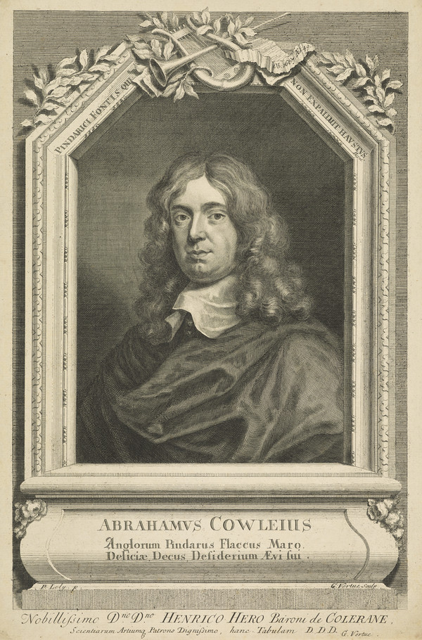 Abraham Cowley, 1618 - 1667. Poet by George Vertue | National Galleries ...