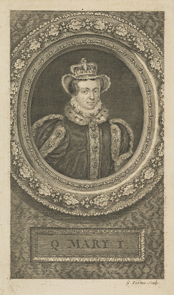 Mary, 1516 - 1558. Queen of England by George Vertue | National ...