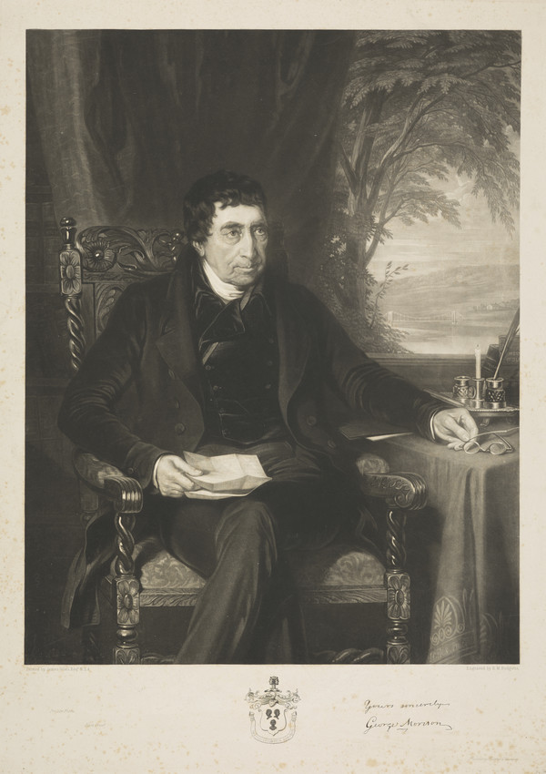 Rev. George Morison, 1757 - 1845. Aberdeen by Robert Moore Hodgetts ...