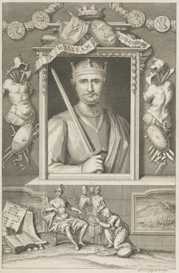 William I, c 1028 - 1087, 'The Conqueror'. King of England by George ...