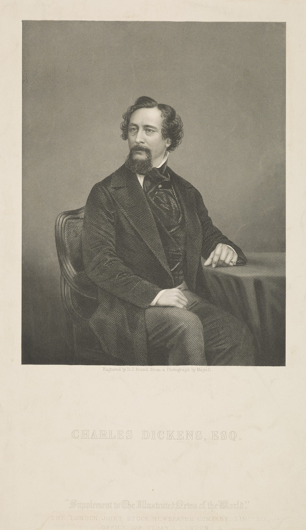Charles Dickens, 1812 - 1870. Novelist by Daniel John Pound | National Galleries of Scotland