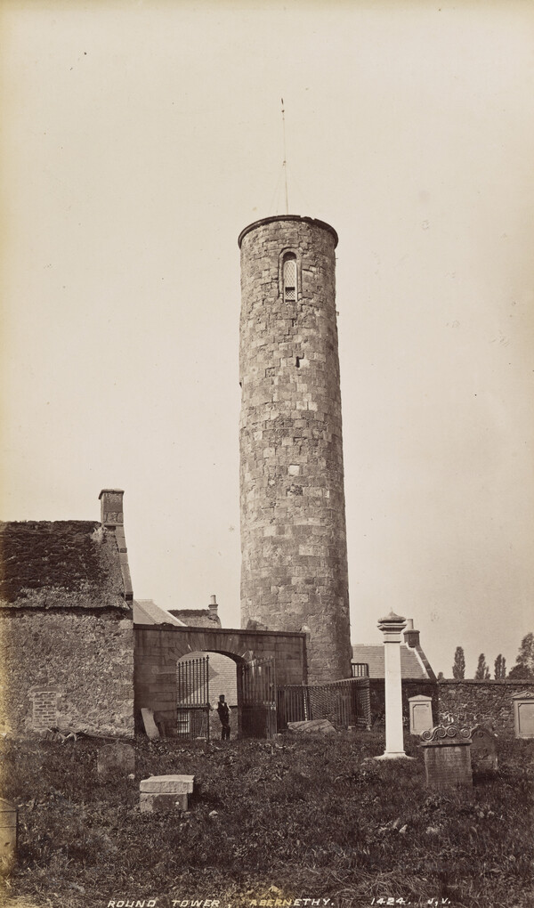 Round Tower, Abernethy by James Valentine | National Galleries of Scotland