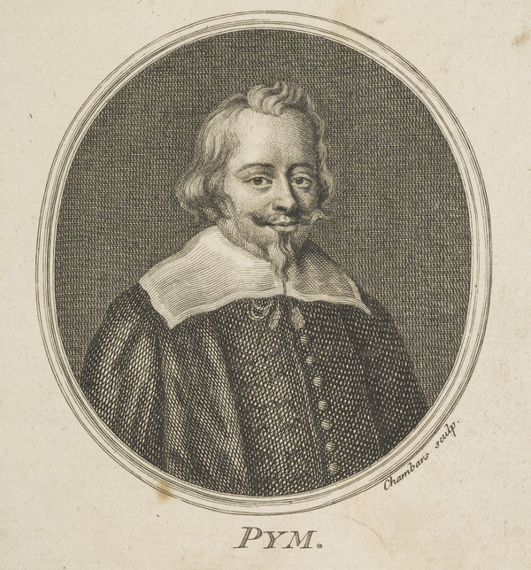 John Pym, 1584 - 1643. Member of Parliament for Tavistock by Thomas ...