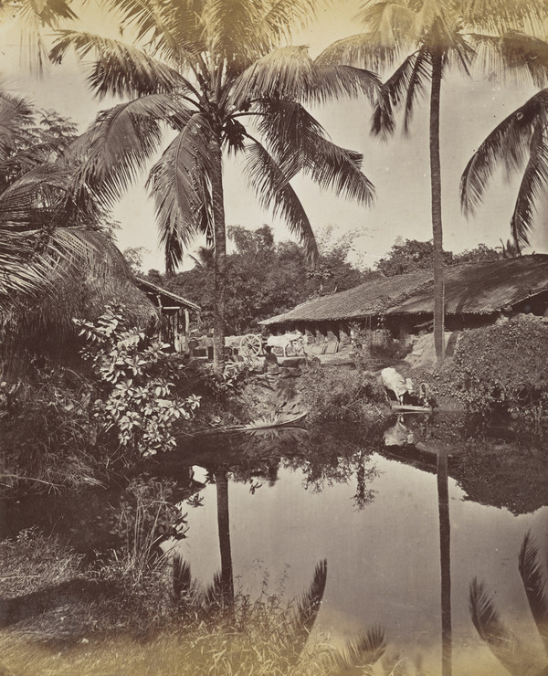 'Native village, Bengal'. | National Galleries of Scotland