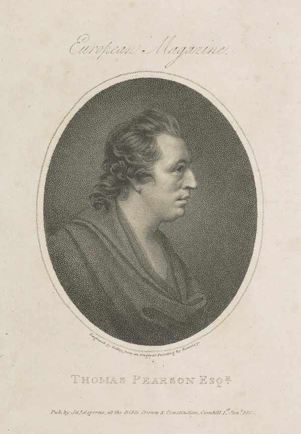 Major Thomas Pearson, c 1740 - 1781. Book collector by W. Ridley | National Galleries of Scotland