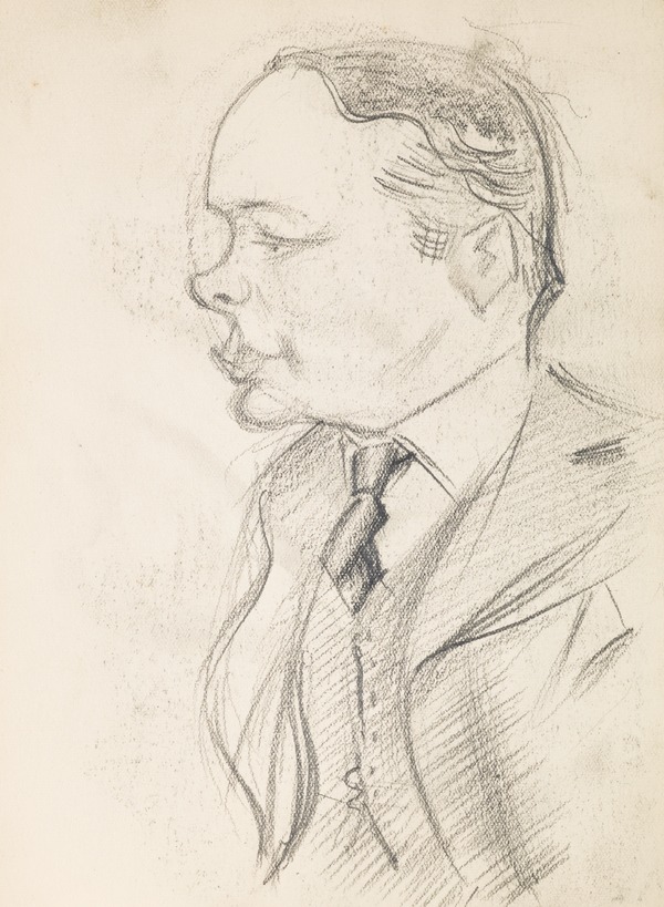 Sketch of a man by Emilio Coia | National Galleries of Scotland