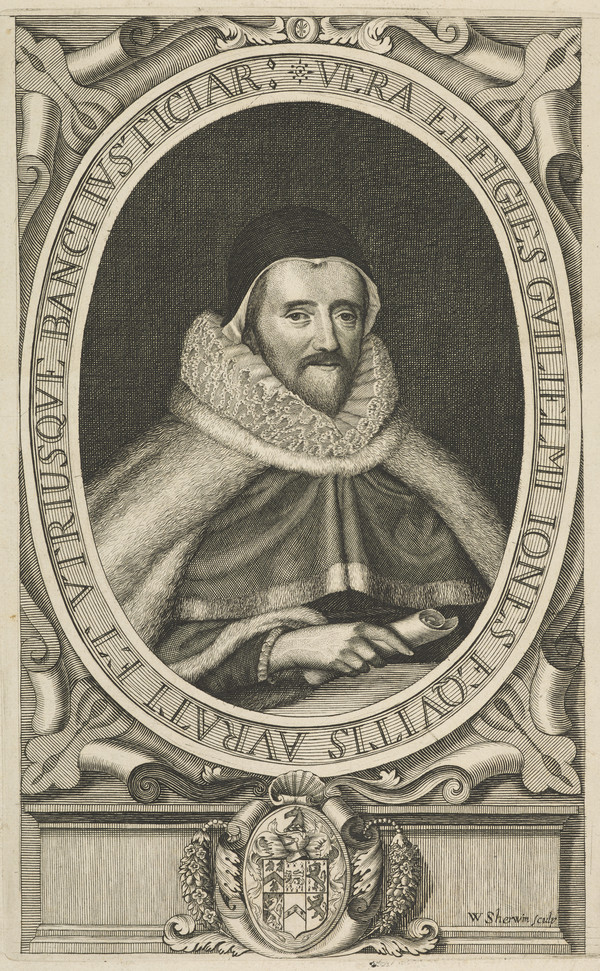 Sir William Jones, 1566 - 1640. English Justice of the King's Bench by ...
