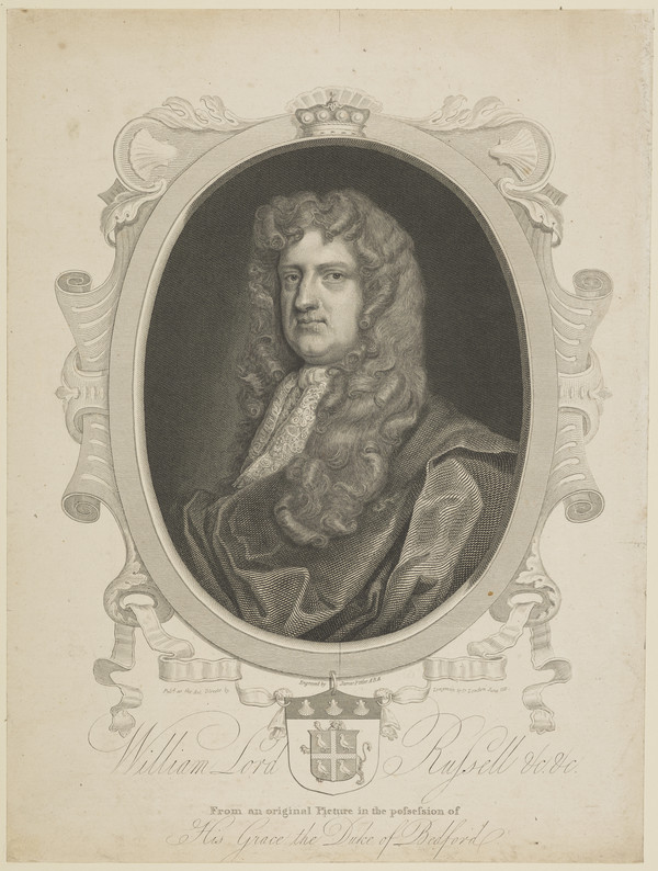 William Russell, Baron Russell, 1639 - 1683. 'The Patriot'; son of ...