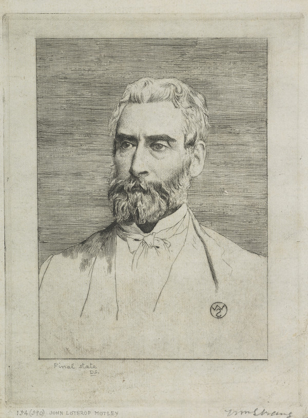 John Lothrop Motley (Strang No. 154) by William Strang | National ...