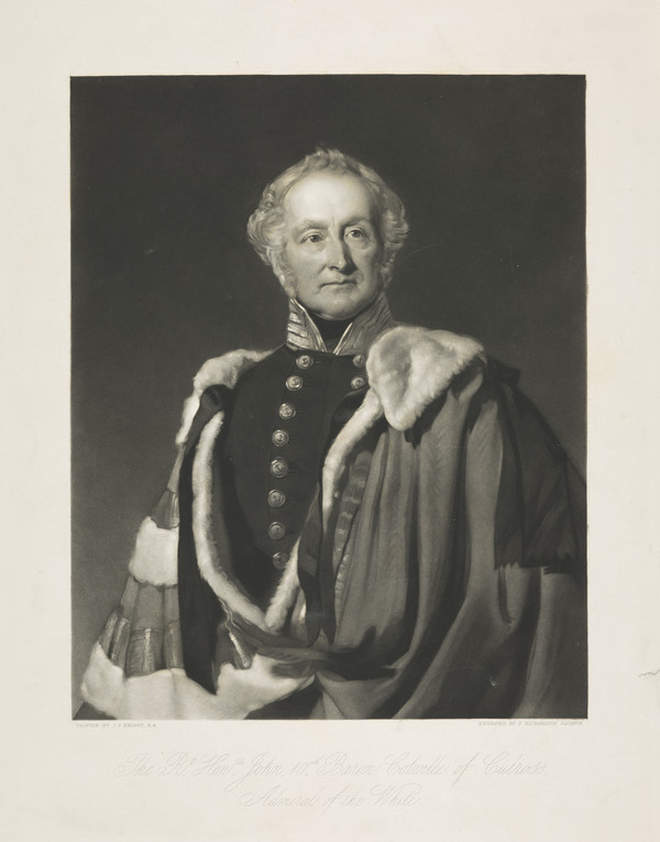John Colville, 9th Baron Colville of Culross, 1768 - 1849. Admiral by ...
