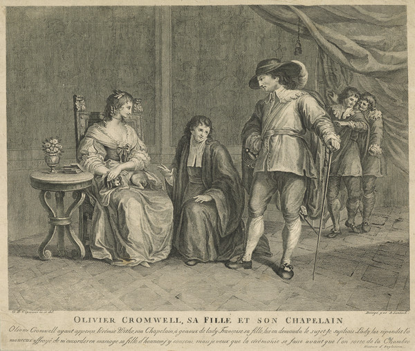 Oliver Cromwell, 1599 - 1658. Lord Protector by Giovanni Battista ...