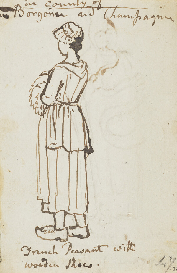 French Peasant with Wooden Shoes by David Allan | National Galleries of ...