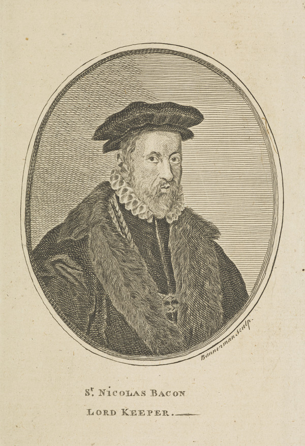 Sir Nicholas Bacon, 1509 - 1579. Lord Keeper by Alexander Bannerman ...