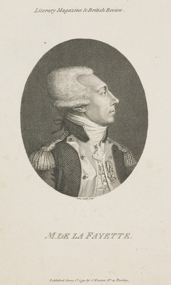 Marie Joseph Paul Roch Yves Gilbert, Marquis de Lafayette, 1757 - 1834. French general and ...