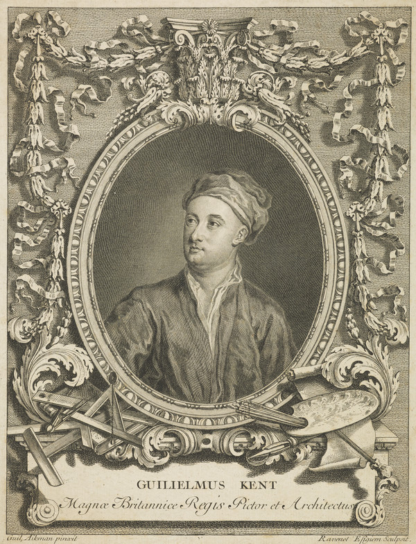 William Kent, 1684 - 1748. Architect and painter by Simon Francois ...