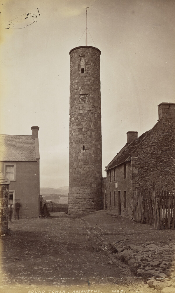 Round Tower, Abernethy by James Valentine | National Galleries of Scotland