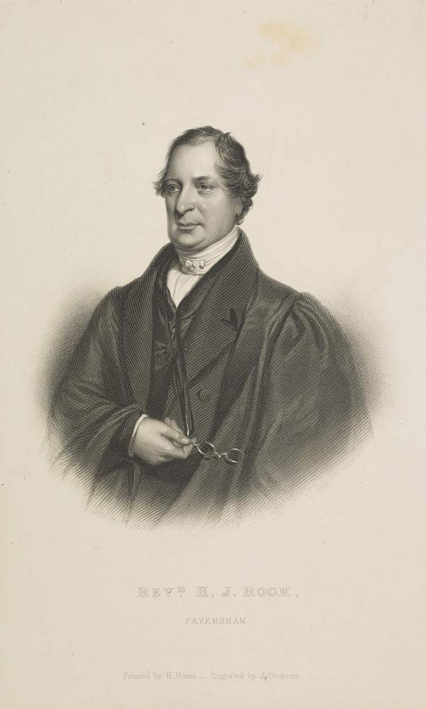 Rev. H.J. Rook, active 1832 - .1843. Minister at Faversham by John ...