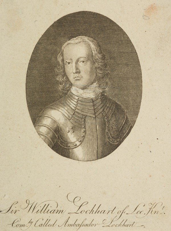 Sir William Lockhart of Lee, 1621 - 1676. Soldier and diplomat by ...