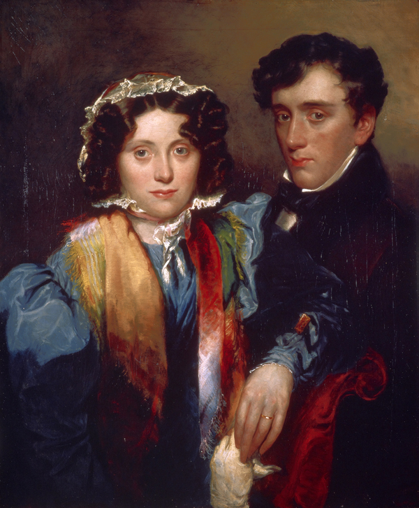 John Gibson Lockhart, 1794 - 1854, and Charlotte Sophia Scott, Mrs ...