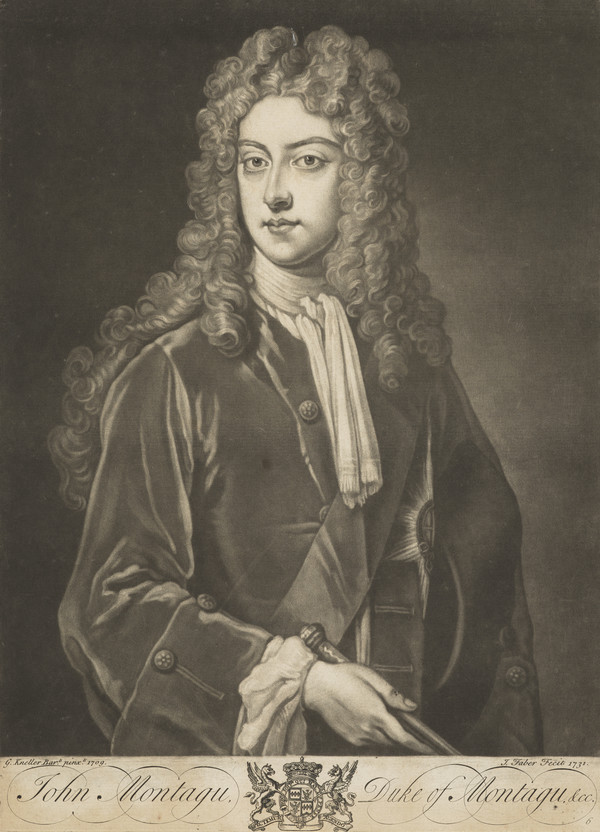 John Montagu, 2nd Duke of Montagu, c 1688 - 1749 by Johannes Faber | National Galleries of Scotland