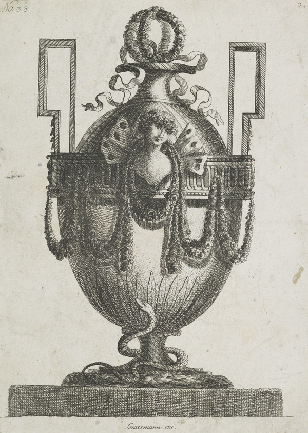Design for a Vase by Karl August Grossman | National Galleries of Scotland