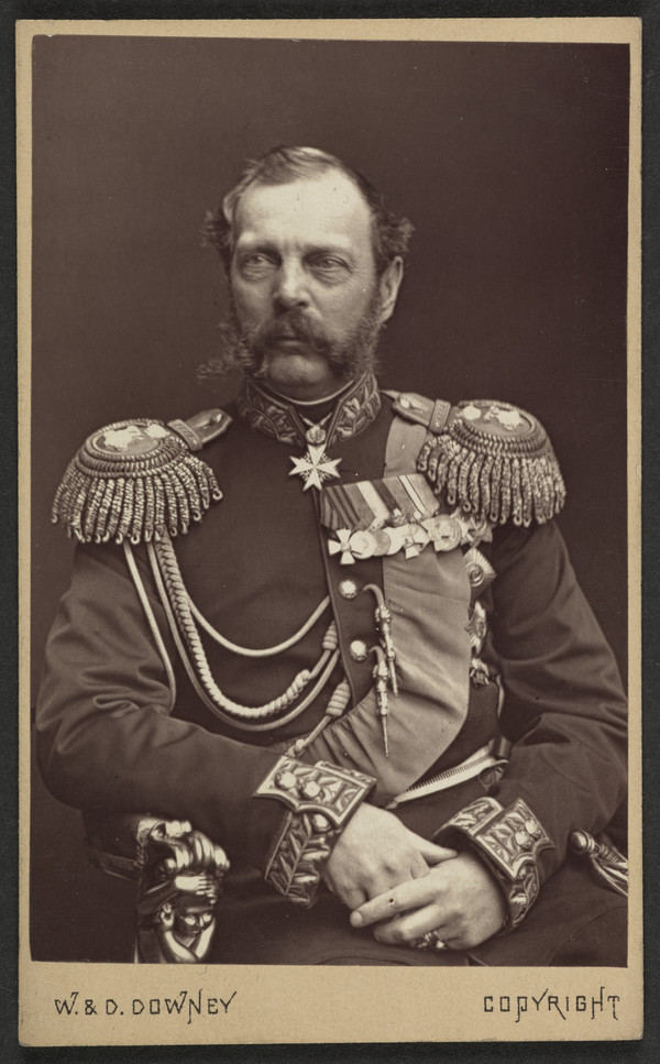 Portrait of Alexander II of Russia by W. & D. Downey | National ...