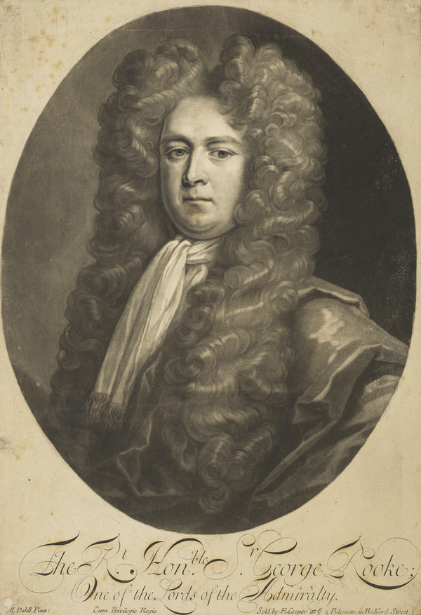 Sir George Rooke, 1650 - 1709. Admiral | National Galleries of Scotland