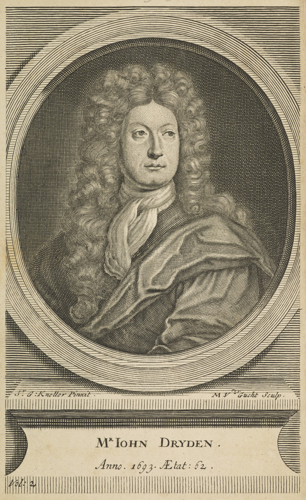 John Dryden, 1631 - 1700. Poet Laureate and dramatist by Michael van ...