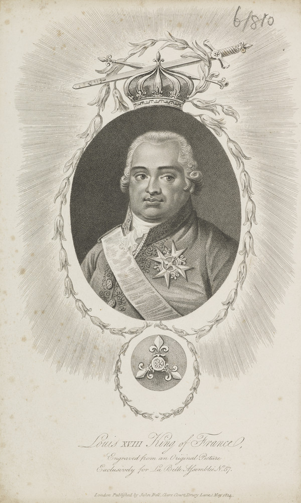 Louis XVIII, 1755 - 1824. King of France | National Galleries of Scotland