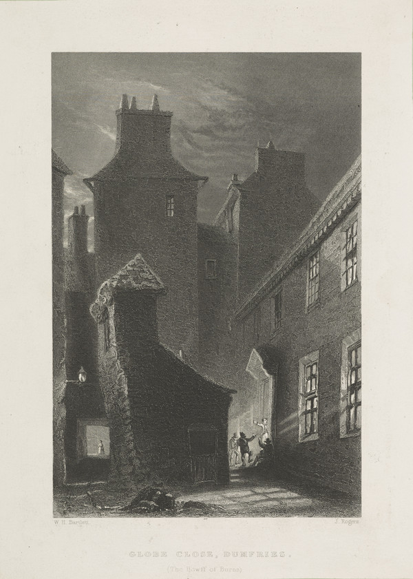 Robert Burns, 1759 - 1796. Poet (Globe Close, Dumfries 'The Howff of ...